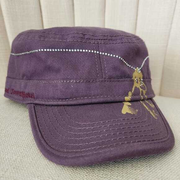 disneyland | Accessories | Hollywood Tower Hotel Military Style Hat Cap ...